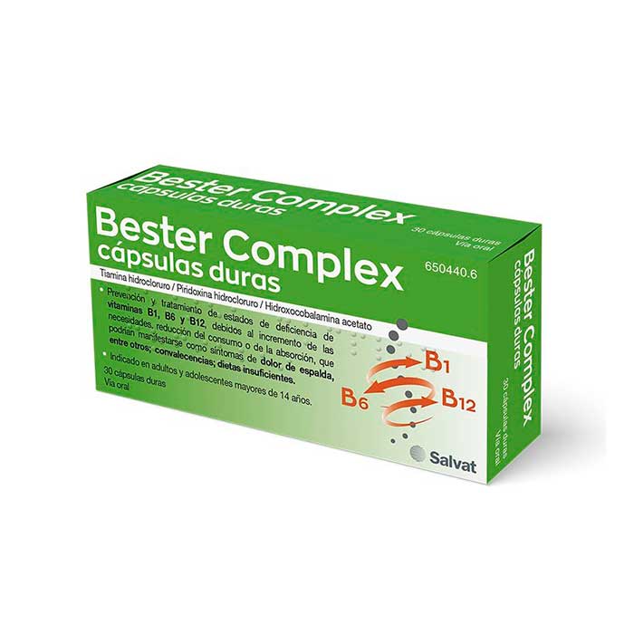 Bester Complex 30 Capsulas Duras