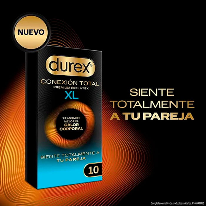 Durex Preservativo Conexión Total Xl 10 Unidades