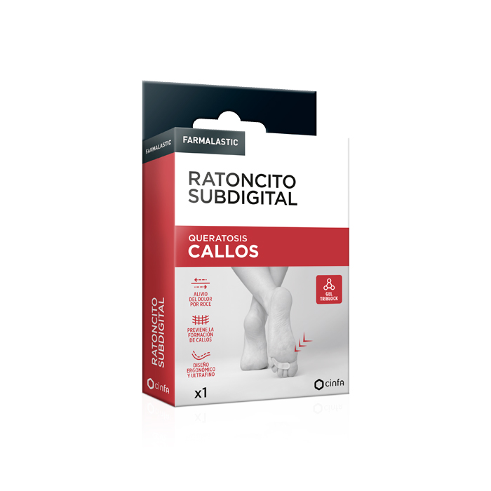 Farmalastic Ratoncito Subdigital Callos Pie Izquierdo