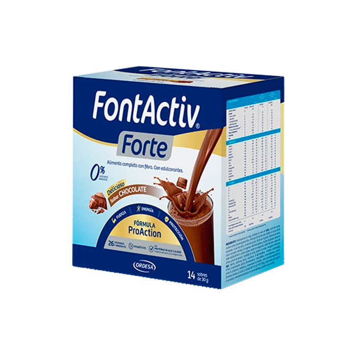 Fontactiv Forte Proaction Chocolate 14 Sobres