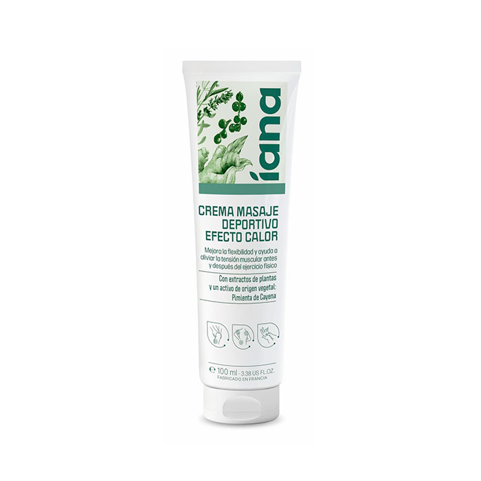 Íana Crema Masaje Deportivo Efecto Calor 100ml
