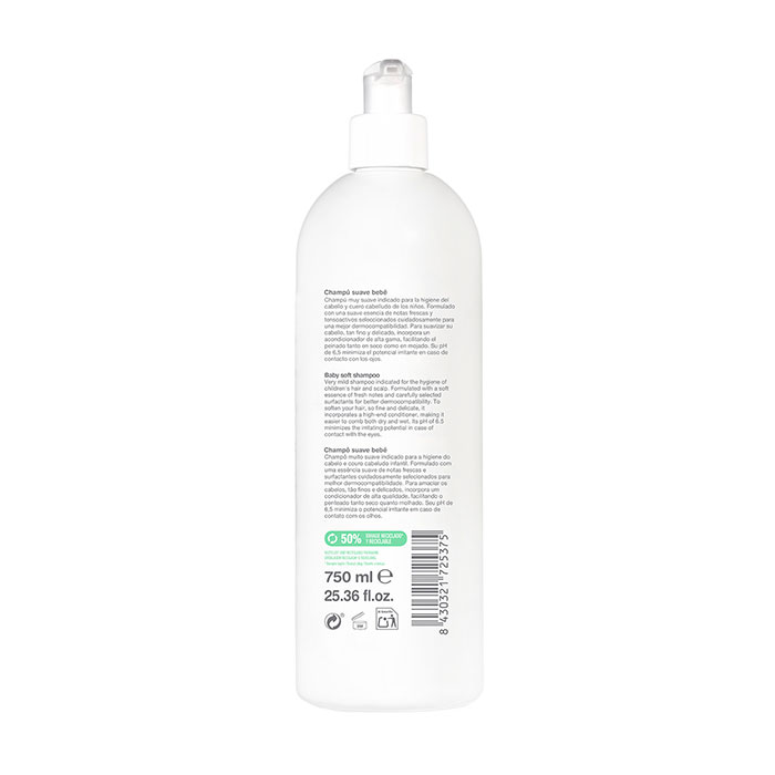 Interapothek Champú Suave Bebé 750ml