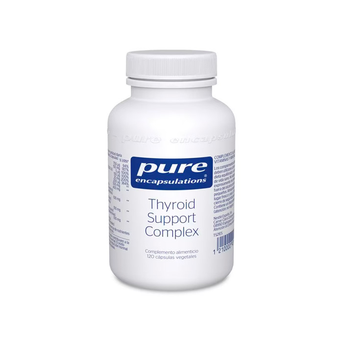 Pure Encapsulations Thyroid Support Complex 120 Cápsulas Vegetales